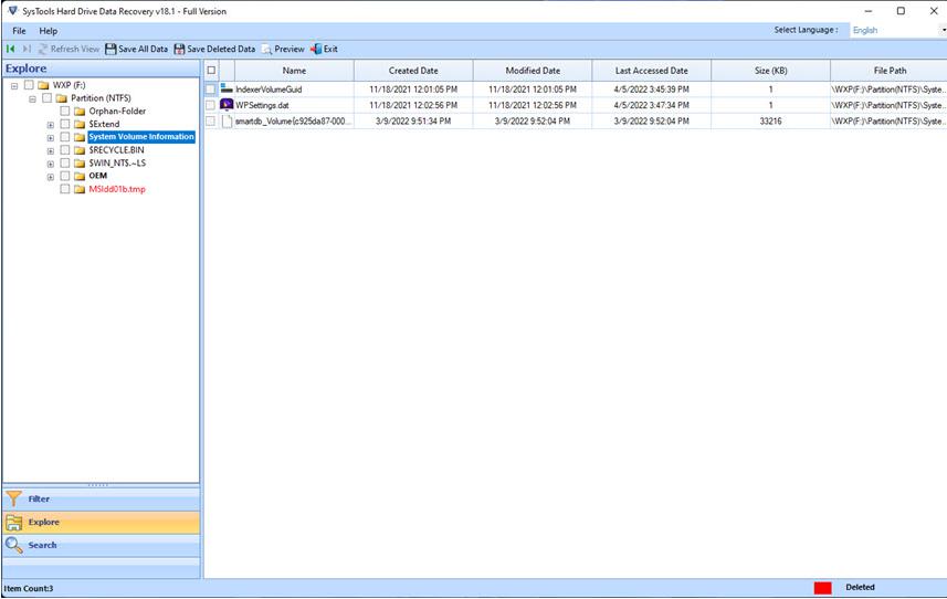 7984 SysTools Hard Drive Data Viewer Pro v17.0.0.0 (x64) +Crack Fix กู้ ...